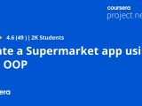 Create A Supermarket App Using Java Oop Coursya