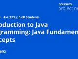 Introduction To Java Programming Java Fundamental Concepts Coursya