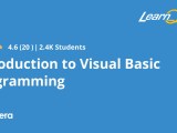 Introduction To Visual Basic Programming Coursya