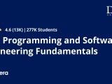 Java Programming And Software Engineering Fundamentals Specialization