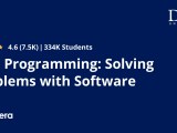 Java Programming Solving Problems With Software Coursya