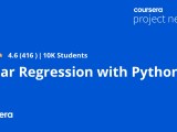 Linear Regression With Python Coursya