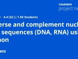 Reverse And Complement Nucleic Acid Sequences Dna Rna Using Python