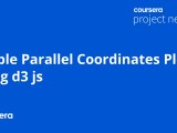 Simple Parallel Coordinates Plot Using D3 Js Coursya