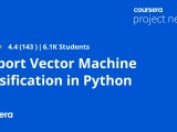 Support Vector Machine Classification In Python Coursya