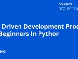 Test Driven Development Process For Beginners In Python Coursya