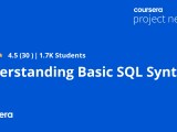 Understanding Basic Sql Syntax Coursya
