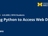 Using Python To Access Web Data Coursya