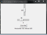 Python Tkinter Slider Example