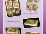 Easy To Cut Decoupage Tutorial