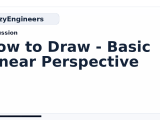How To Draw Basic Linear Perspective Crazyengineers