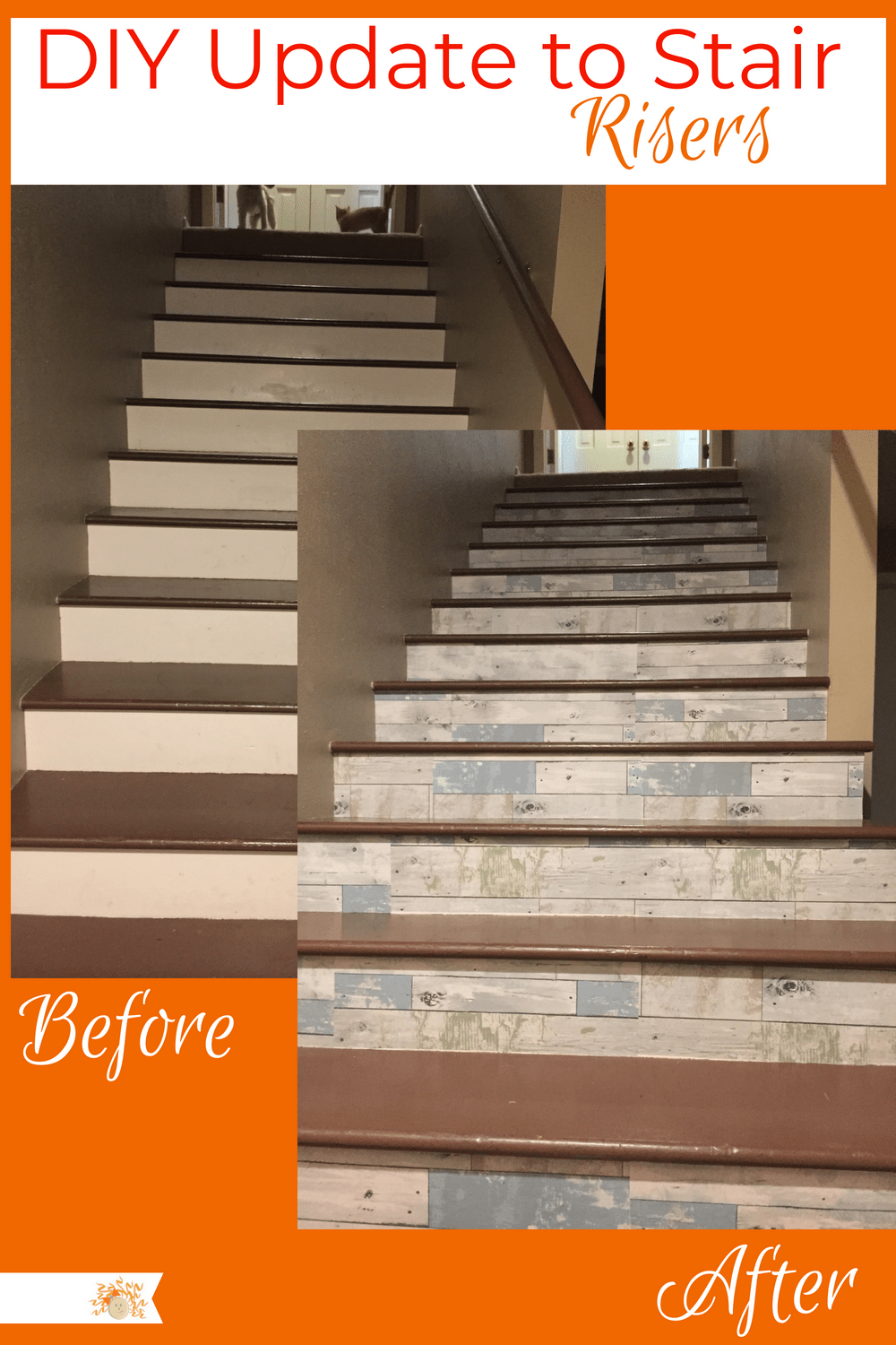 DIY Update to Stair Risers