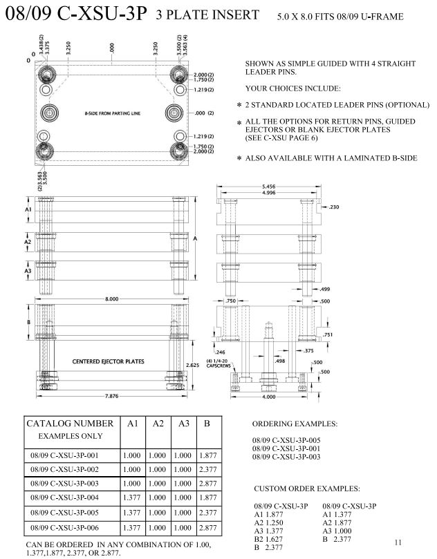 Special Insert Examples » Cross Tool & Manufacturing, Inc. | Made in ...
