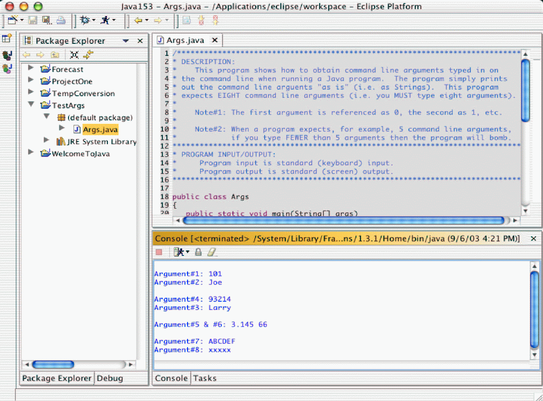 How To Use Command Line Arguments in Eclipse | Stay Hungry Stay Foolish