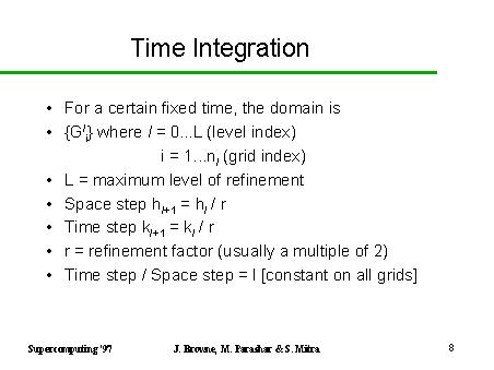 Time Integration