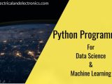 Python Programming For Data Science And Machine Learning