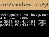 How To Create Simple Python Http Server For 2 X And 3 X Version