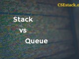 Difference Between Stack And Queue In Data Structure