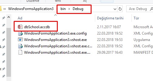 Connect Ms Access Database To C Windows Form Application Select Insert Update Delete