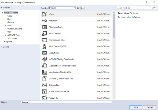 Creating Sqlite Database And Table In C Console Programming