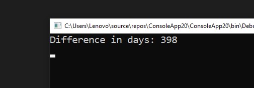 Calculate Difference Between Two Dates In Days In C Programming