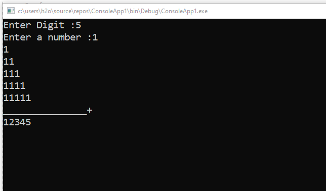 Input An Integer N And Computes The Value Of Aaaaaa In C Programming Pseudocode Example