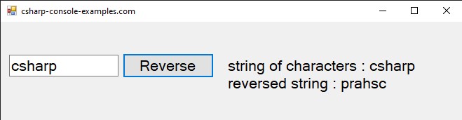 Reverse A String In C Programming Pseudocode Example C Programming Example