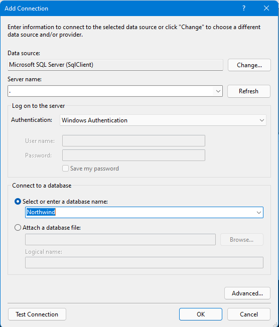 Sql Connection Using A Class In C Programming Pseudocode Example