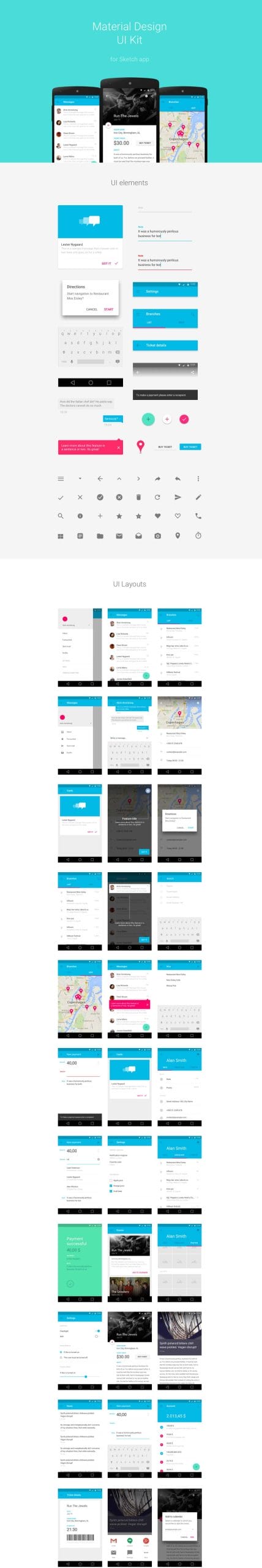 300+ Material Design Resources For Designers And Developers – Computer ...