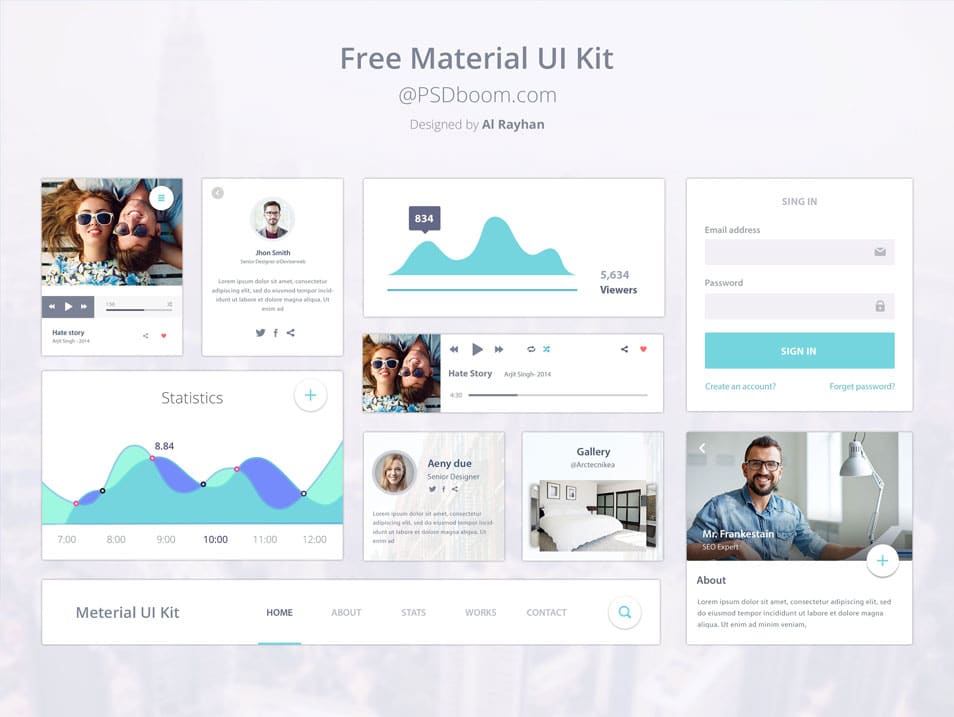 300+ Material Design Resources For Designers And Developers – Computer ...