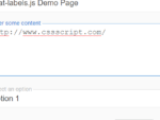 Float Label Pattern Implemented In Javascript Floatl Css Script