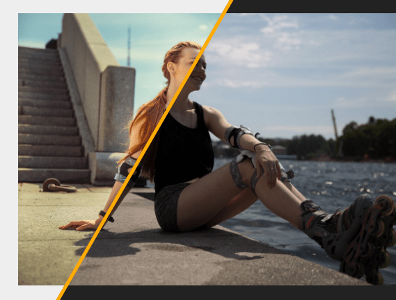 Interactive Split Screen Slider With Javascript And Css3 Css Script 8346