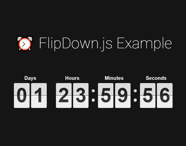 7 Best Countdown Timer JavaScript Libraries (2022 Update) - CSS Script
