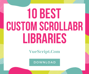 Performant Custom Scrollbar JavaScript Library - SimpleBar | CSS Script