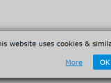 Minimal Cookie Consent Banner Box In Javascript Ez Consent Css Script