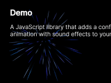 Firework Animation With Javascript And Canvas Fireworks Js Css Script