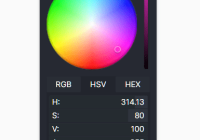 Best Free Color Picker In JavaScript & CSS - CSS Script