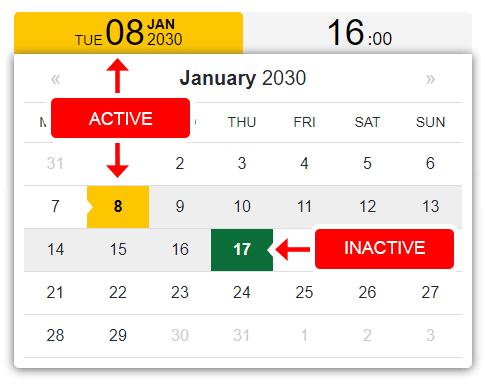 10 Best Date And Timer Pickers In Pure JavaScript (2023 Update) - CSS Script