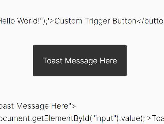 Minimal Toast Popup Javascript Library Popupjs Css Script 6037