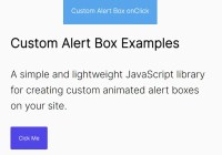 Latest Free Alert Dialog Boxes In JavaScript & CSS - CSS Script