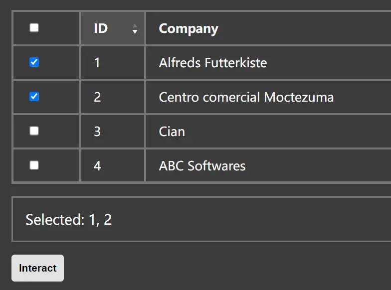 Create Sortable Searchable Checkable Table With Table Actions Create Sortable Searchable Checkable Table With Table Actions