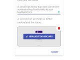 Screenshotting And Screenshot Editing For Feedback Form Feedbackplus