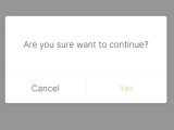 Clean Reusable Confirmation Dialog Component Css Script