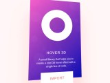 3d Hover Effect Inspired By Apple Tv Hover3d Js Css Script