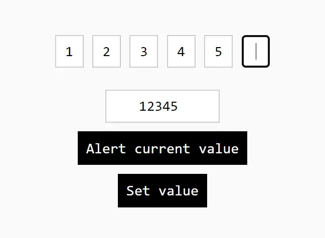 Easy One Time Password Input In Javascript Vanilla Otpjs Css Script 