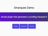 Seamless Scrolling Marquee Plugin For Javascript Smarquee Css Script
