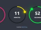 Minimal Digital Clock With Javascript And Css Css Script
