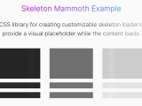Highly Customizable Skeleton Loader In Pure Css Skeleton Mammoth