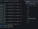 Efficient Decimal Handling In Javascript Tinyfloat Js Css Script