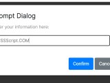 Beautiful Functional Custom Dialogs In Javascript Dialog Js Css